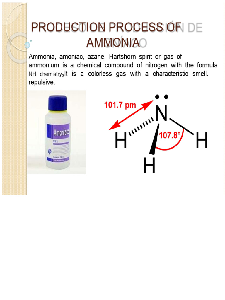 Ammonia Production Process | PDF | Ammonia | Catalysis