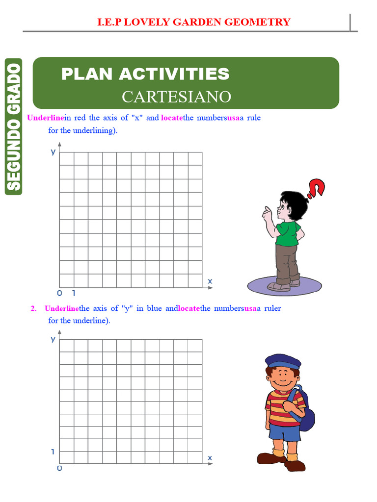 Cartesian Plane Task 2nd | PDF