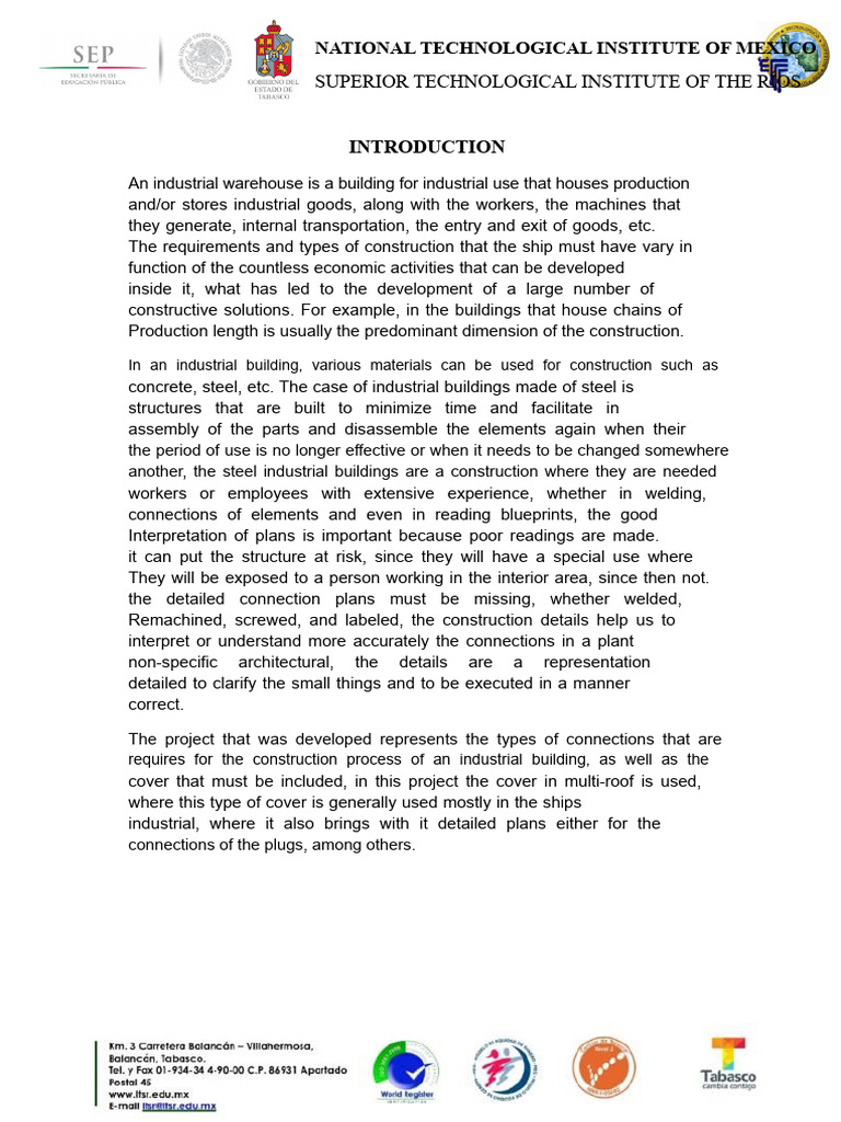 Introduction of Industrial Warehouse | PDF