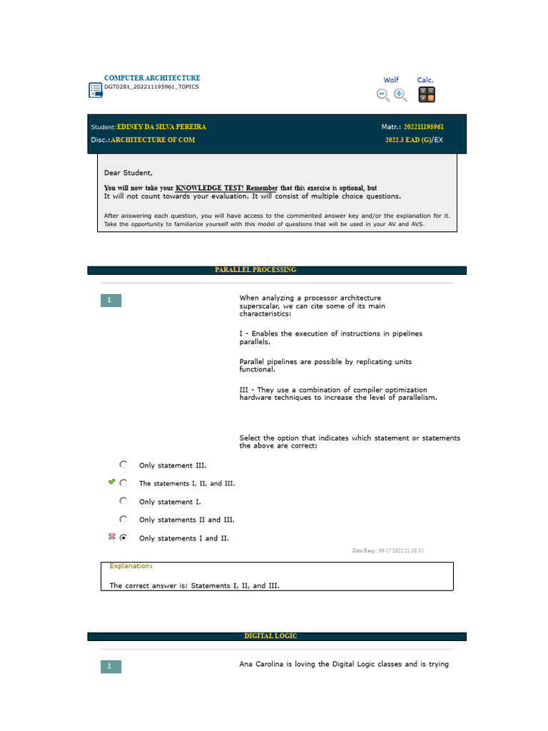 Computer Architecture | PDF | Bit | Operating System