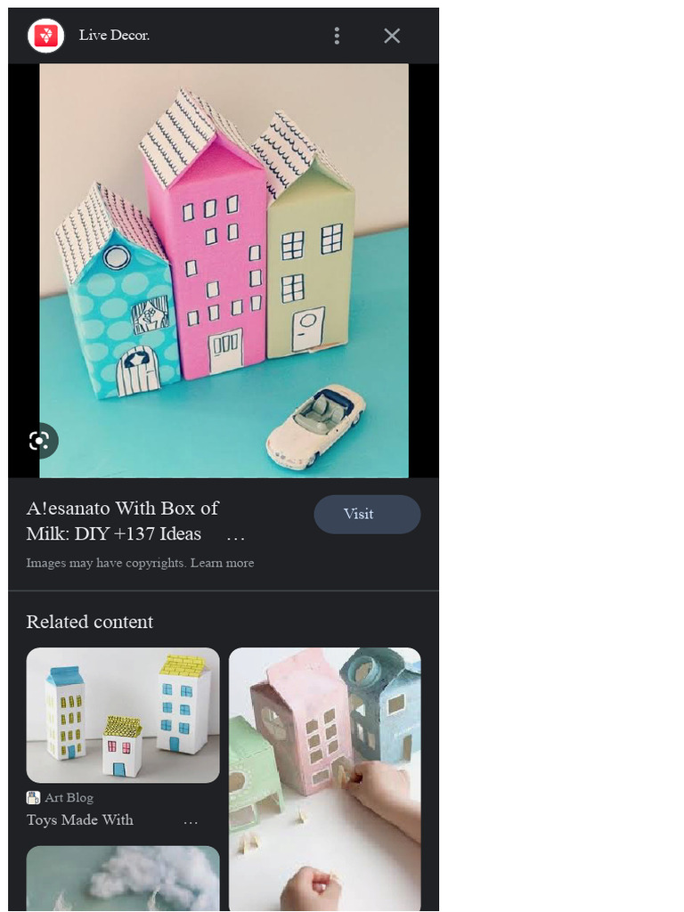 Building Model With Milk Carton - Google Search | PDF