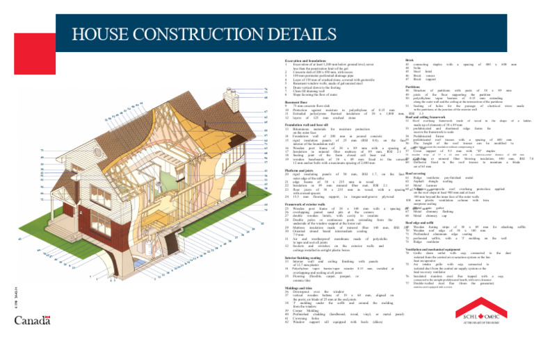 Comprehensive House Construction Guide | PDF | Wall | Roof
