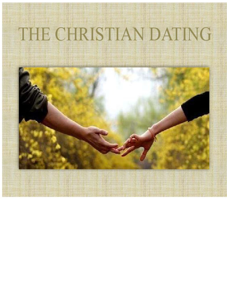 Christian Dating | PDF | Theology | Religious Belief And Doctrine