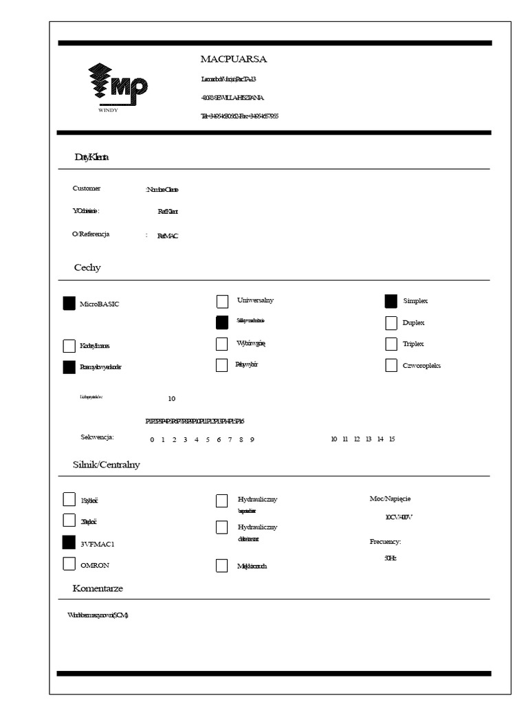 Mac Puarsa MRL SCHEMAT | PDF
