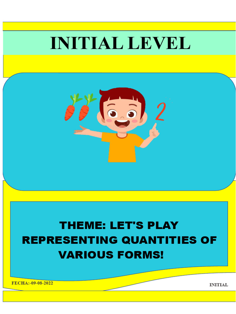 We Play To Represent Quantities | PDF | Quantity | Drawing