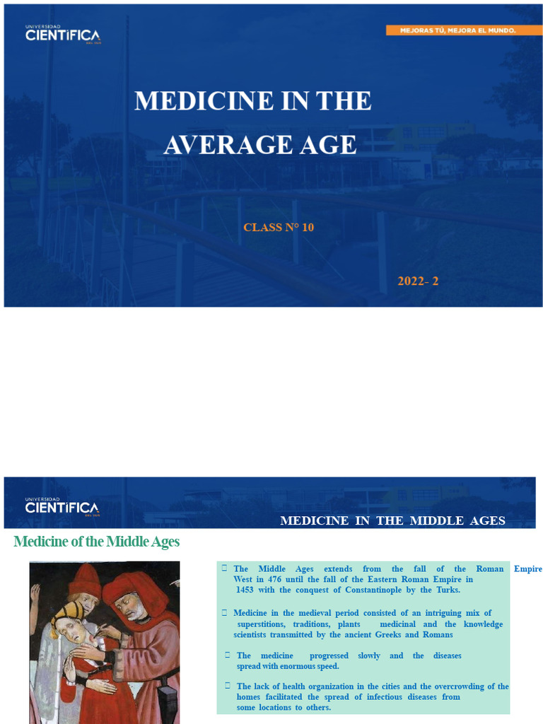 10.-Medicine in The Middle Ages - PPT - HISTORY OF MEDICINE - SEM - 2 ...