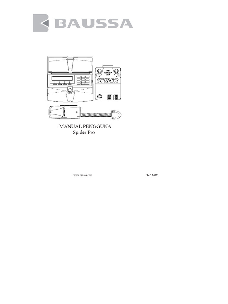 Panduan Pengguna Keyboard Spider Pro | PDF