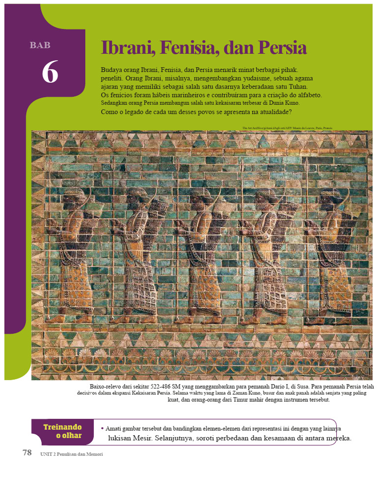 Ibrani, Fenisia, dan Persia: Warisan Budaya | PDF