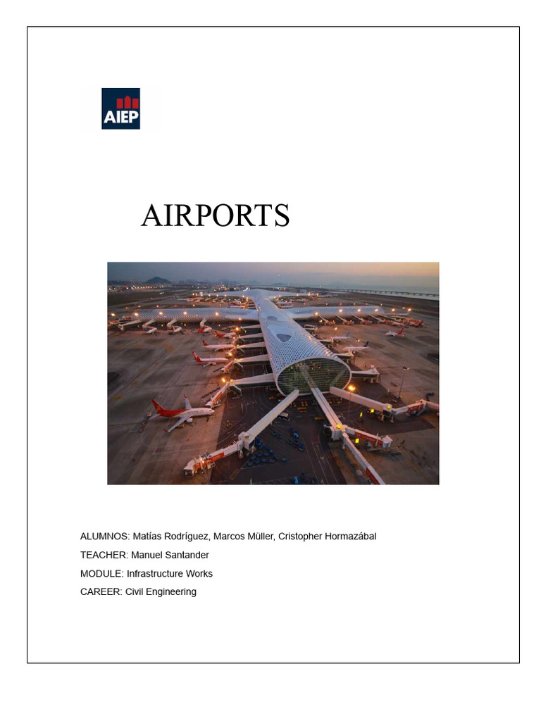 Airport Report | PDF | Airport | Transport