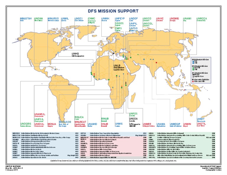 Dfs Mission Supprt Map | PDF