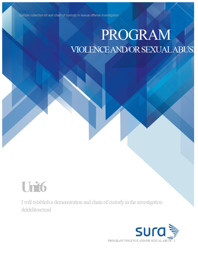 Sample Collection Kit and Chain of Custody in Sexual Crime ...