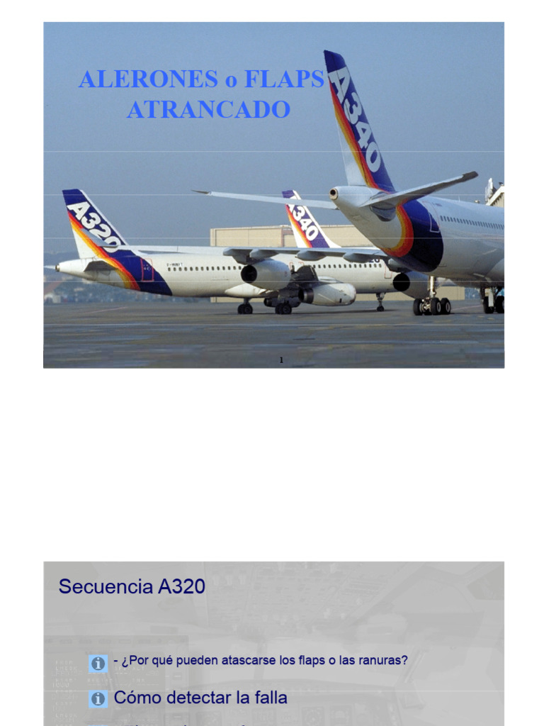 A320-Slats o Flaps Atascados | PDF | Accidentes e incidentes de ...