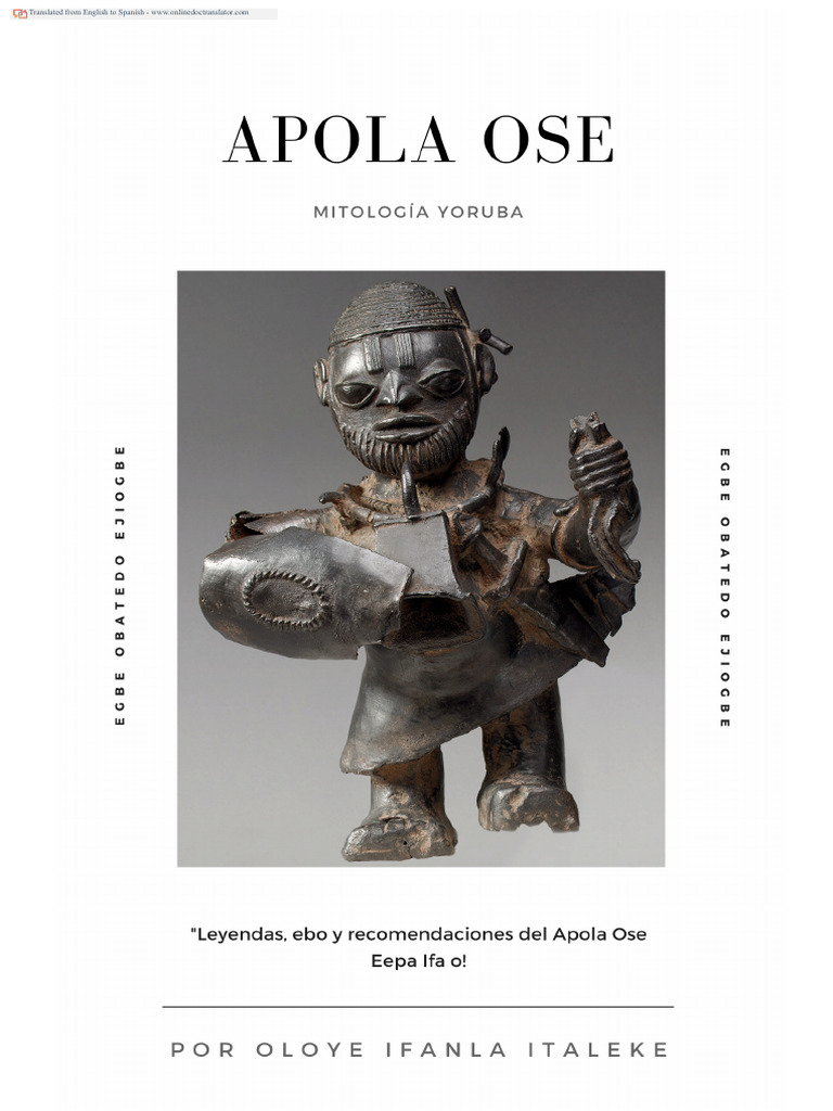 16 Apola Oselogbe To Osefunfun (Ing) . | PDF | Sacrifice