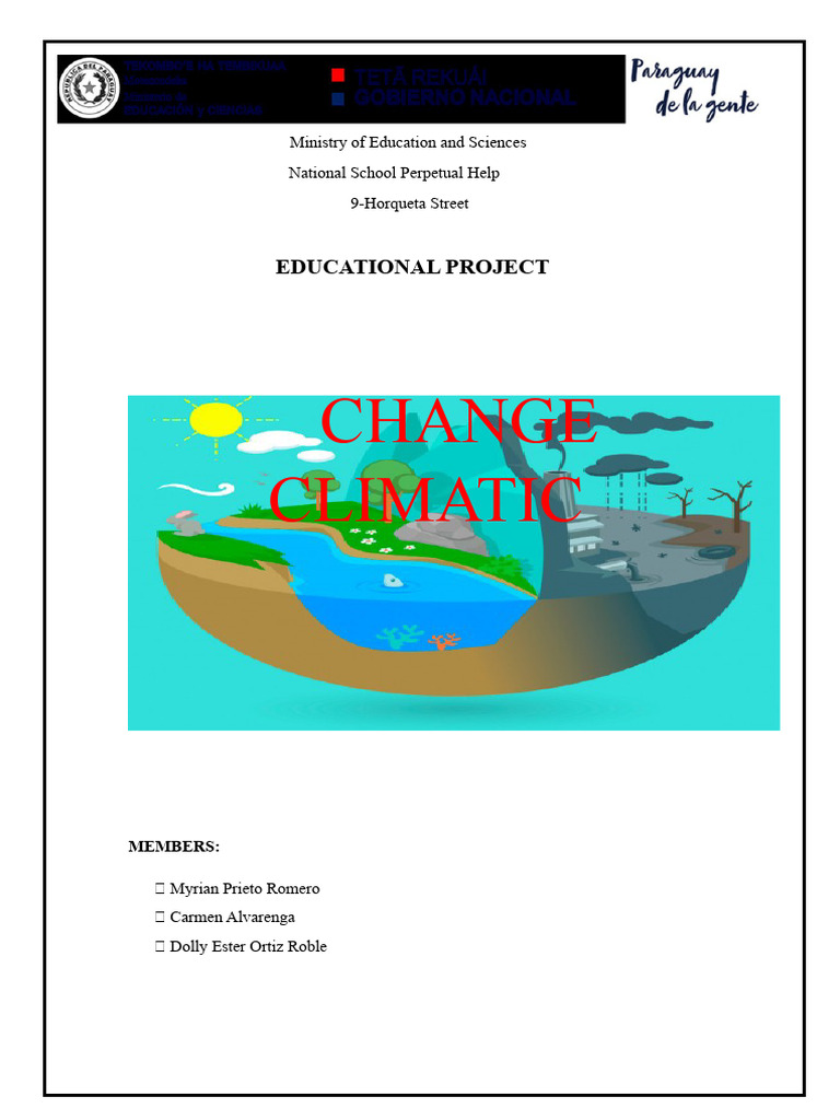 Climate Change Project | PDF | Climate Change | Greenhouse Gas
