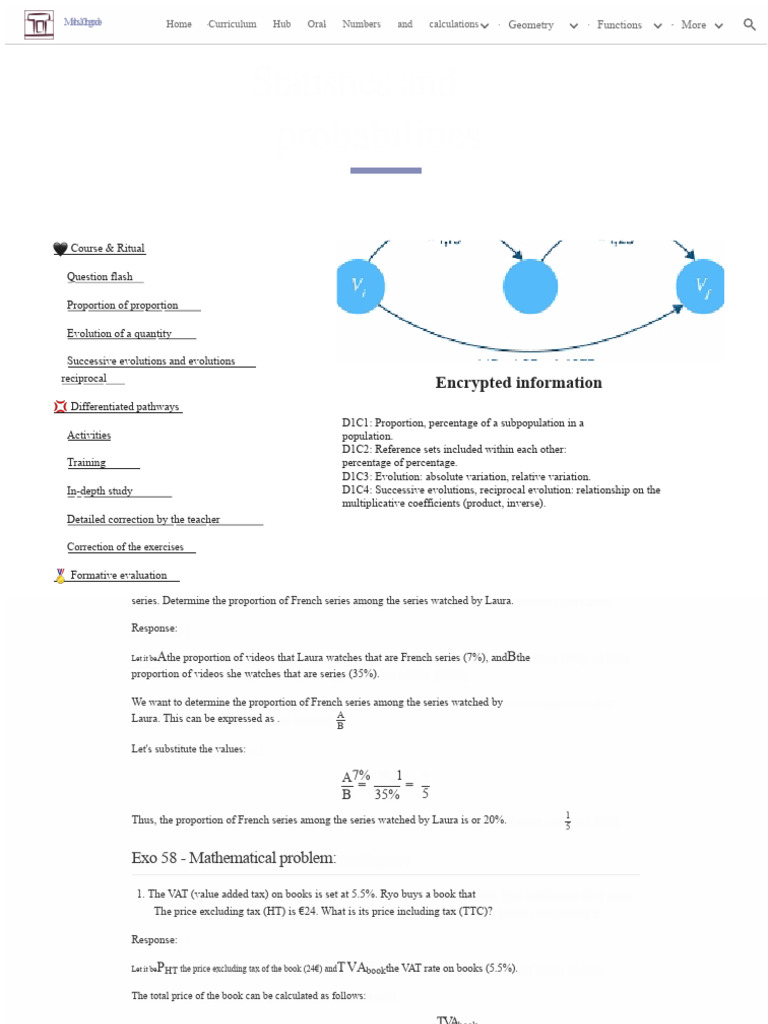 Maths 10th Grade - Coded Information 4 | PDF | Mathematics