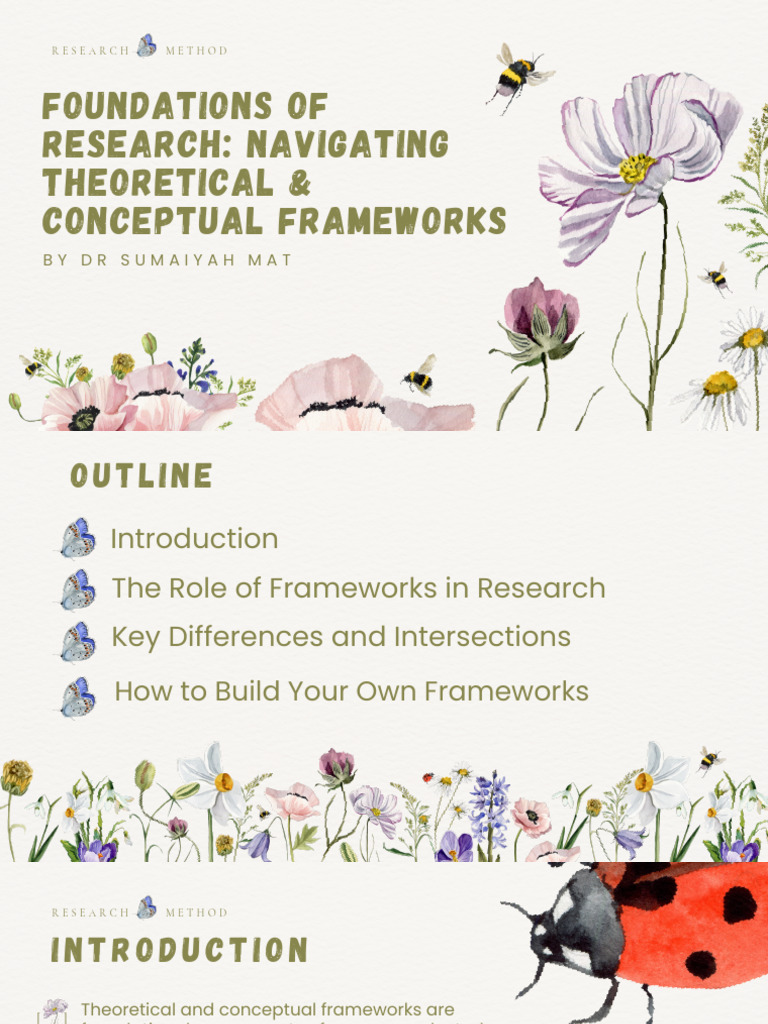 Foundations of Research Navigating Theoretical and Conceptual ...