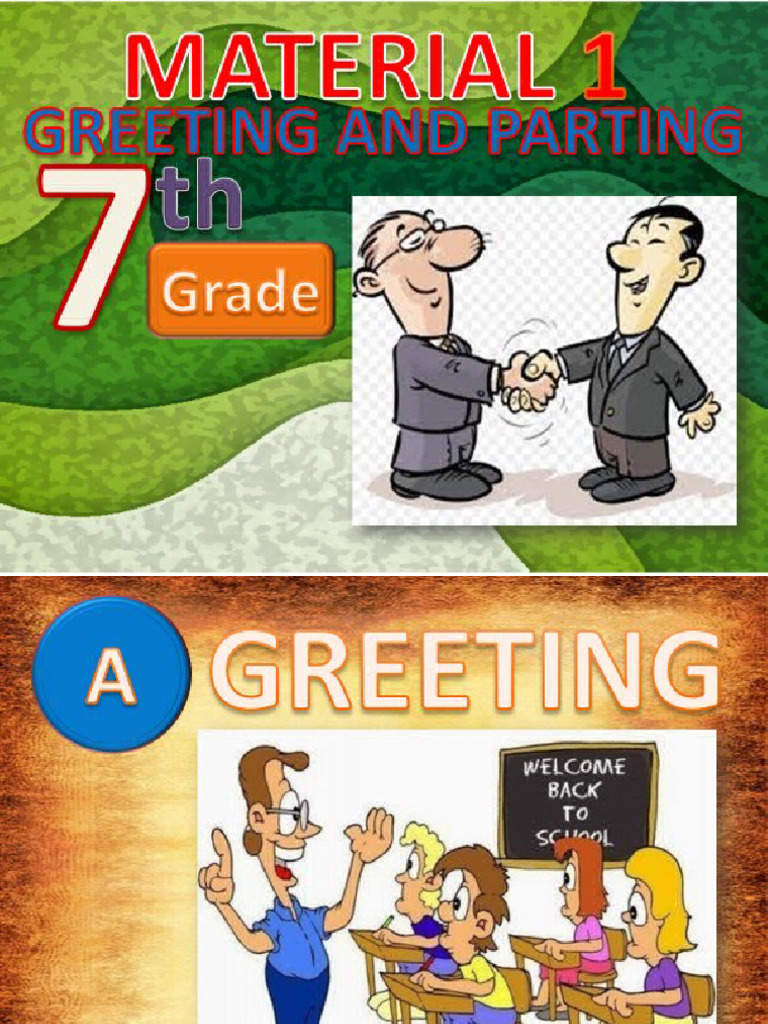 1 GREETING N PARTING - Ori | PDF