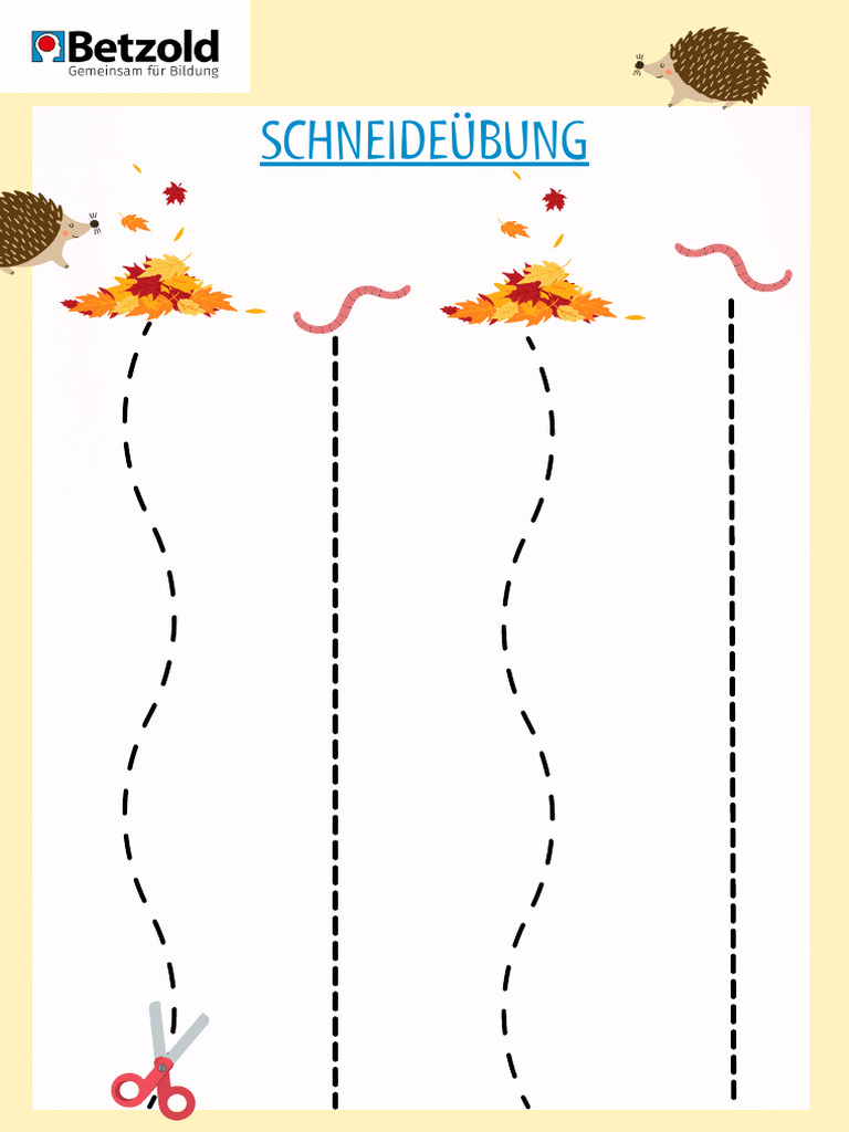 Schneideuebung Igel 45650 | PDF