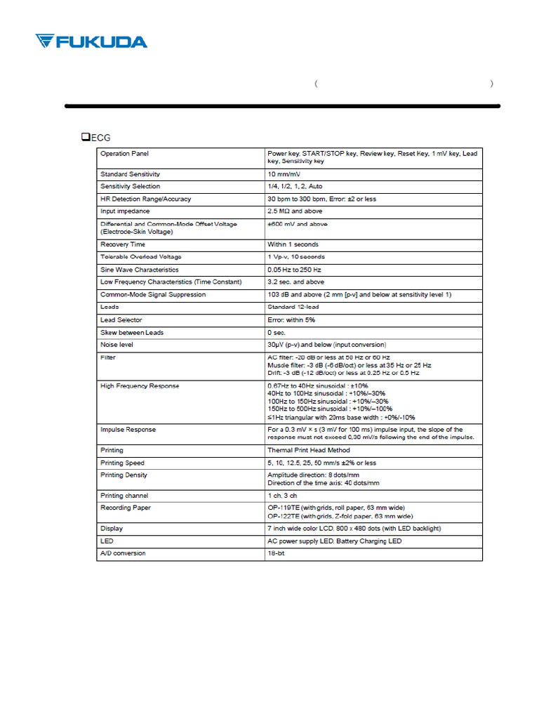 FX-8100 Product Data Sheet | PDF