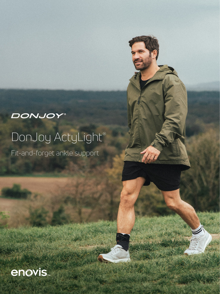 159475 en Rev a ActyLight Brochure DIGITALpdf 1ib2m8g | PDF | Ankle | Anatomical Terms Of Motion