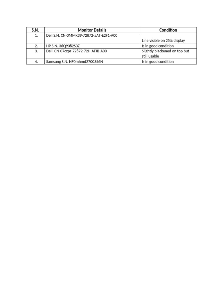 Monitor | PDF