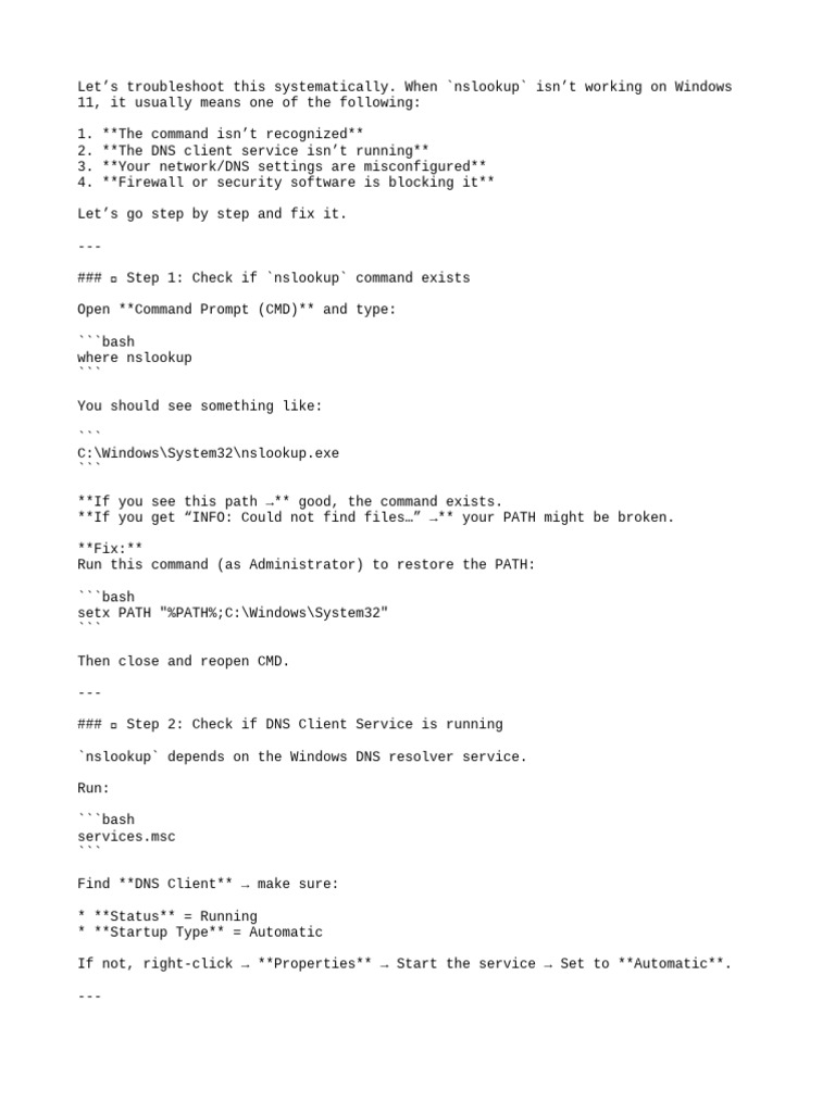 Let’s Troubleshoot This Systematica | PDF | Domain Name System | Computer Science