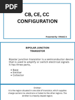 CB, CC, and CE Configuration Comparison | PDF | Telecommunications ...