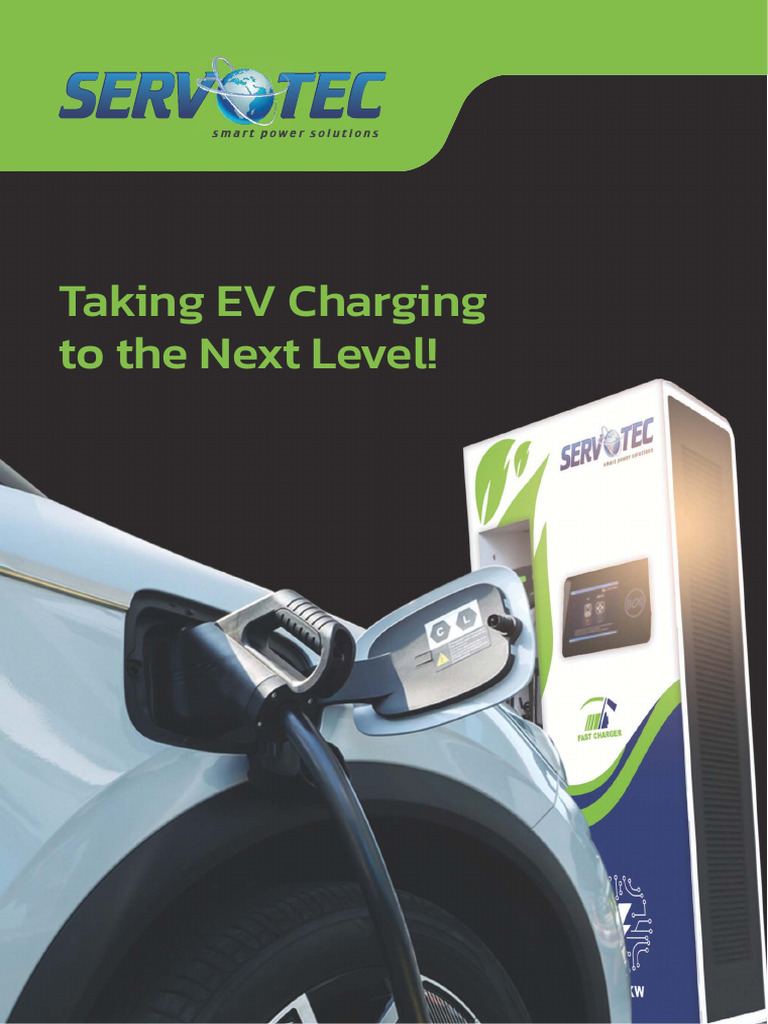 EV Charger Catalogue Servotech | PDF