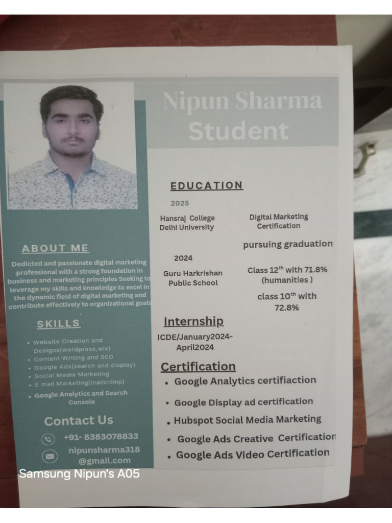Document From Nipun Sharma - Nipun Sharma | PDF