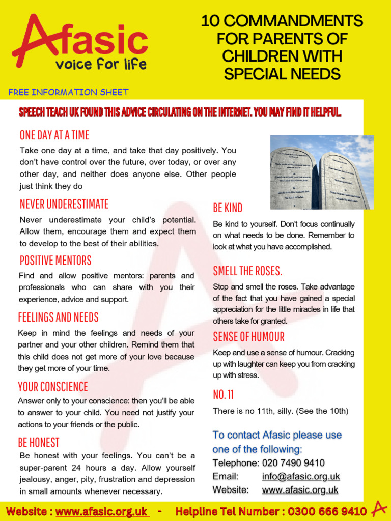 10 Commandments for Parents | PDF