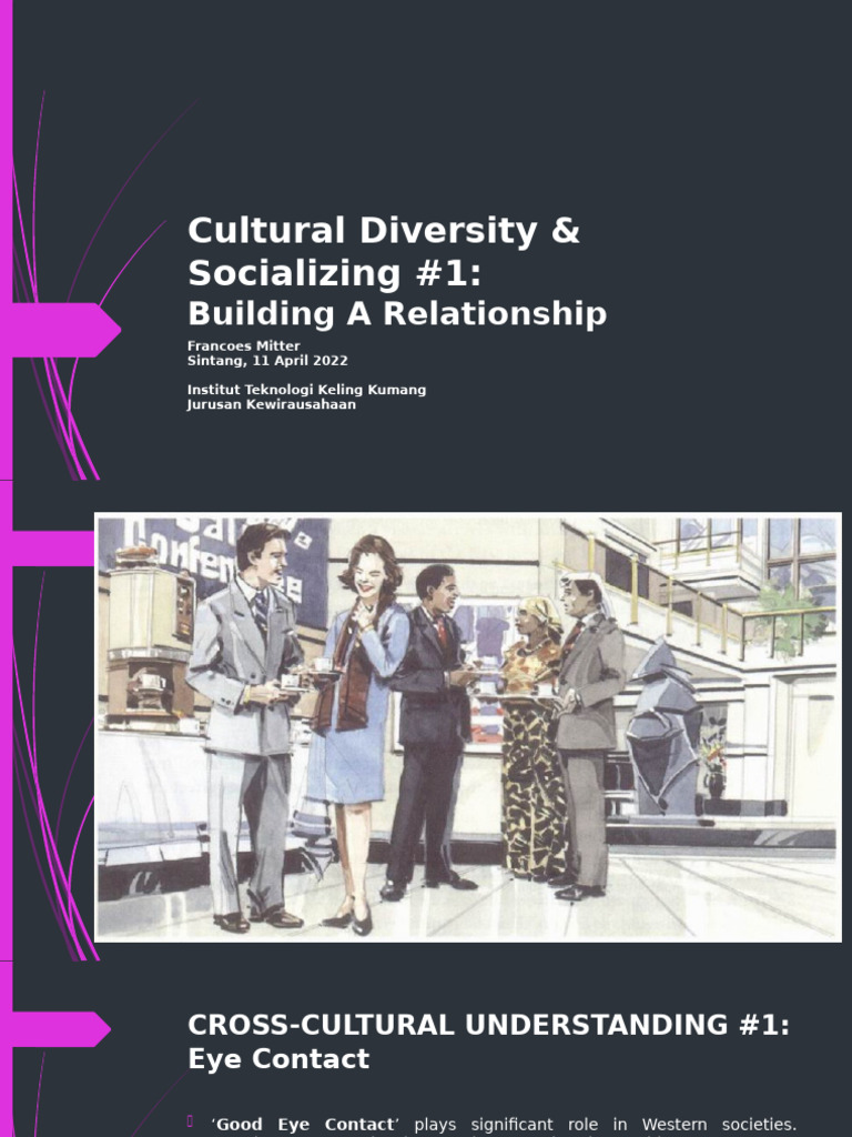 Ppt, Meeting 5 Cultural Diversity & Socializing #1 | PDF