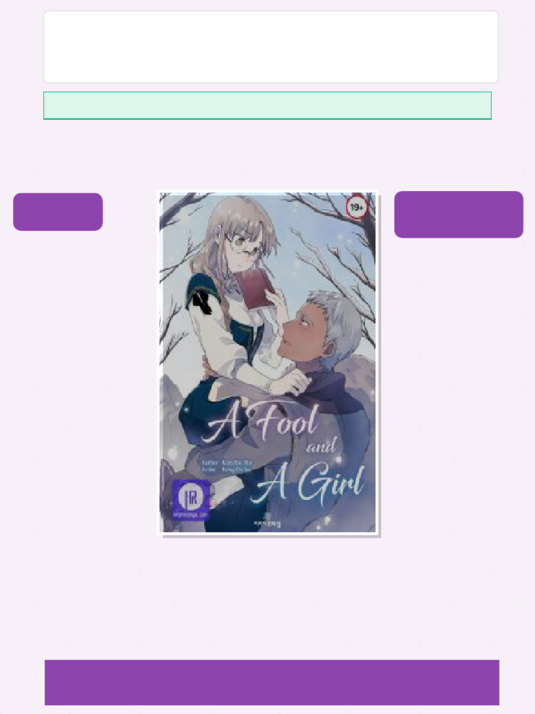 A Fool and A Girl Chapter 35 | PDF