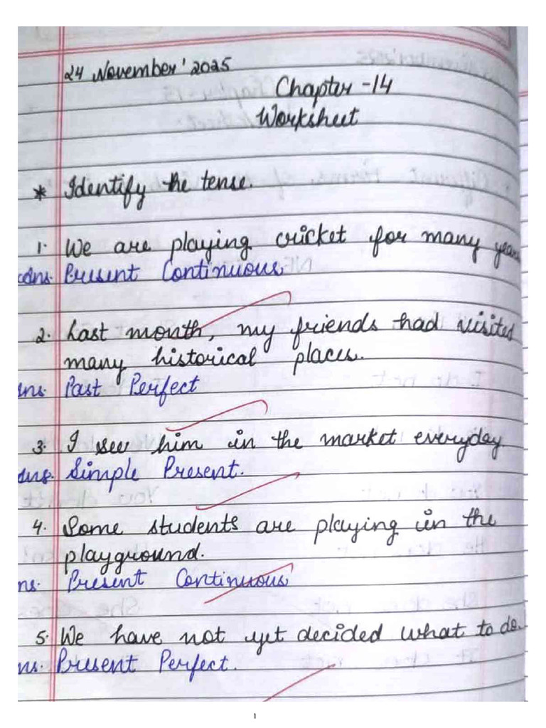 Class - 8 Worksheet Ch-14 Eng G | PDF