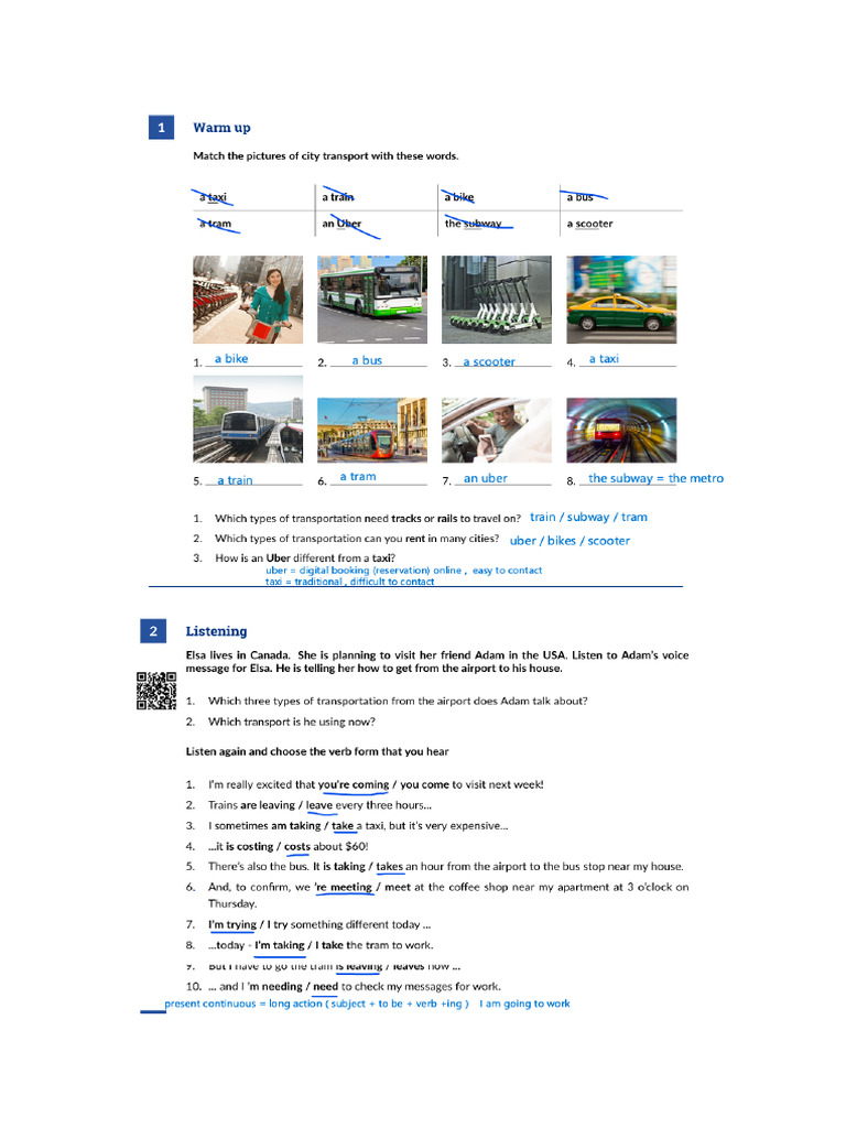 Commuting and Transportation | PDF