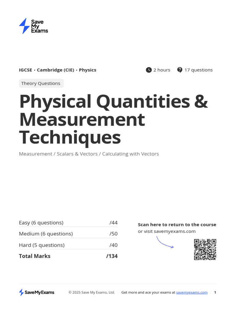 1-1-physical-quantities-and-measurement-techniques-(P4) | PDF | Force ...