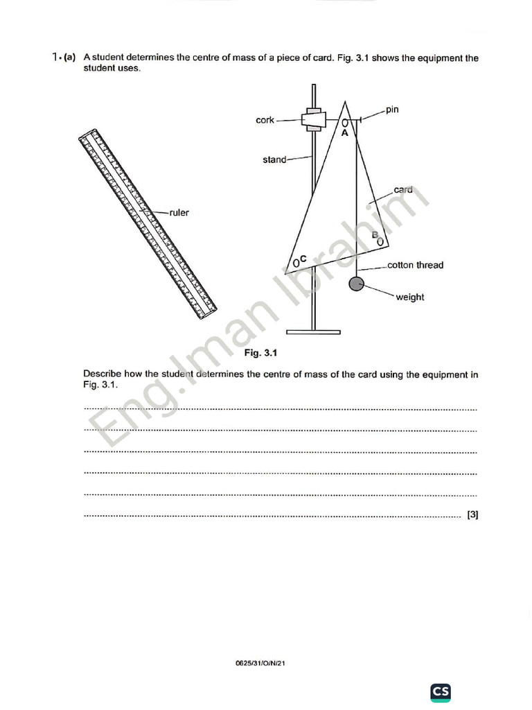 1.6 Centre of Mass | PDF
