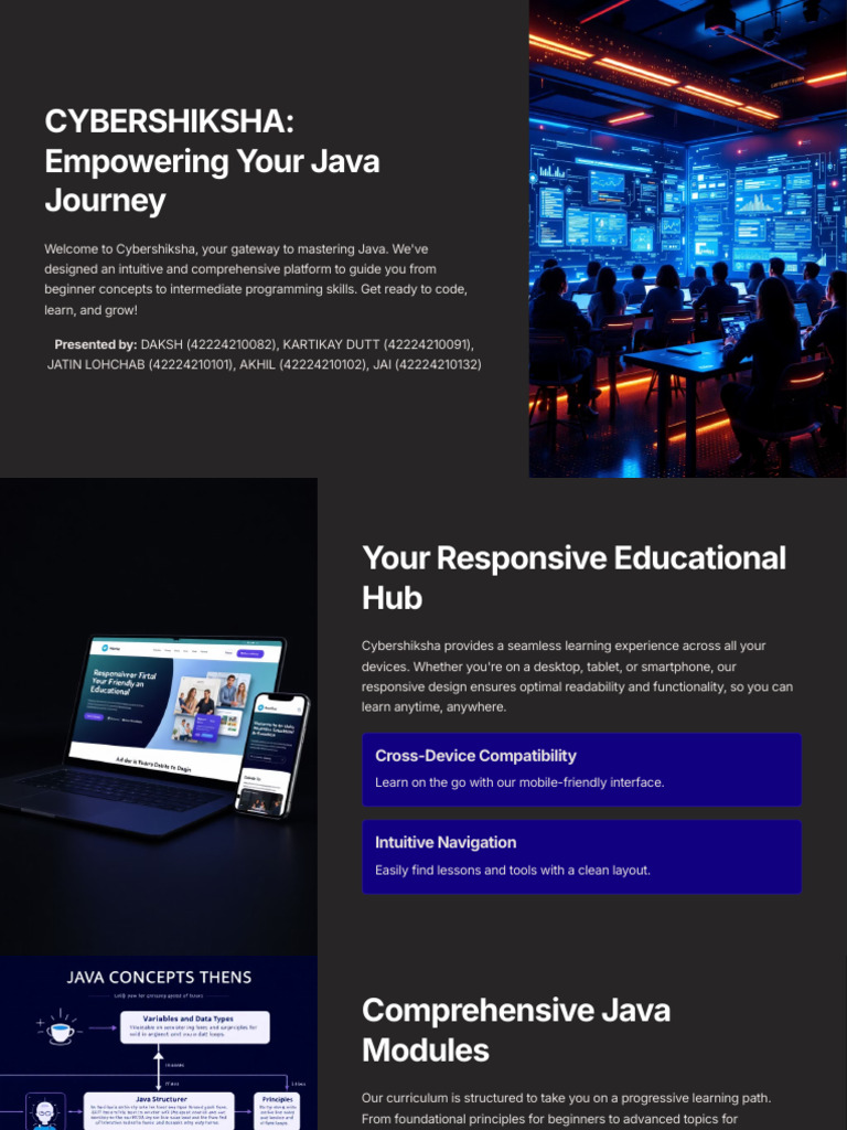 CYBERSHIKSHA Empowering Your Java Journey Processed | PDF | Computer ...