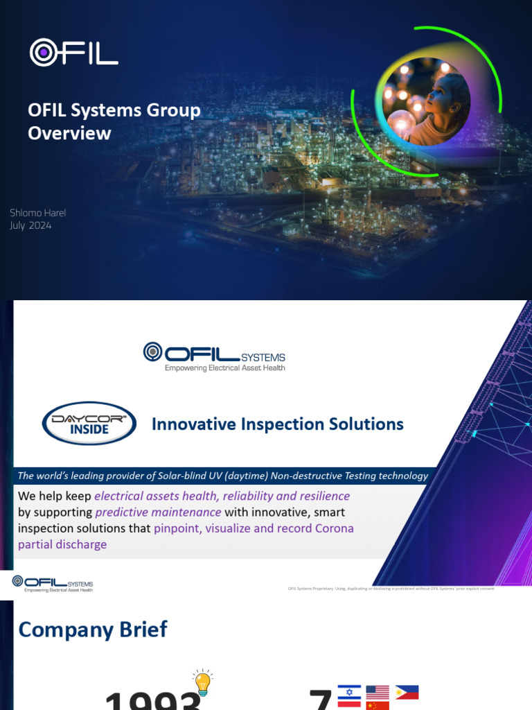 Ofil Systems Group 2024 v.1 | PDF | Electrical Grid | Electrical ...