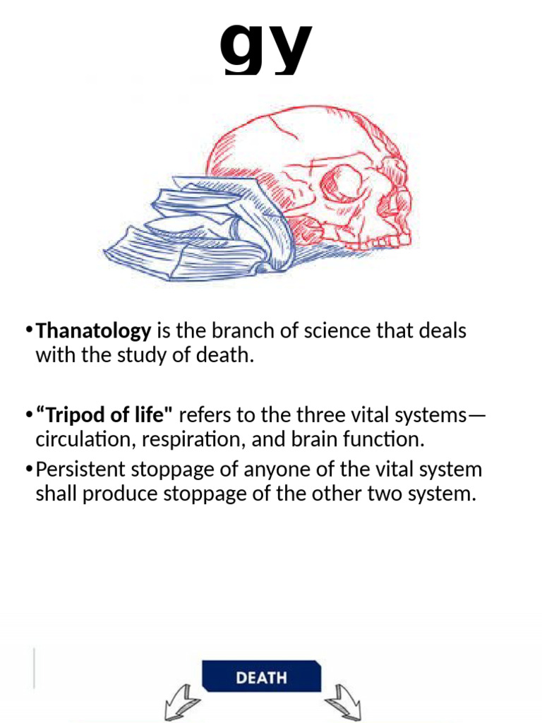 Understanding Thanatology and Postmortem Changes | PDF | Skeletal ...