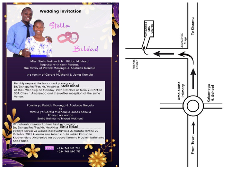 Wedding Card - Stella & Bildad 2 | PDF
