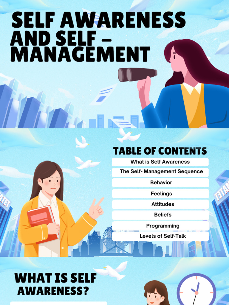 Self-Awareness and Self-Management Guide | PDF