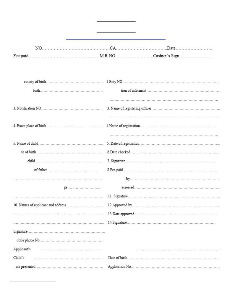 BIRTH CERTIFICATE FORM B3 B4 (Repaired) 1 (1) | PDF | Chess Openings ...