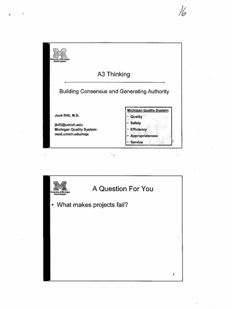 A3 Training | PDF
