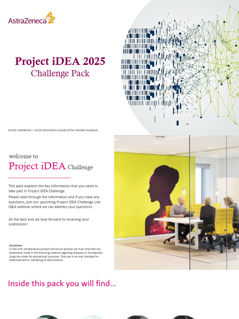 Project iDEA Challenge 2025 Overview | PDF | Global Health | Therapy