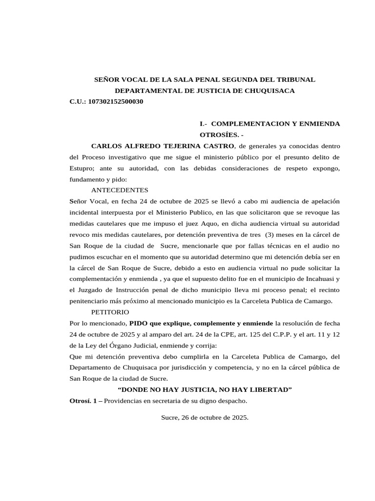 ENMIENDA | PDF