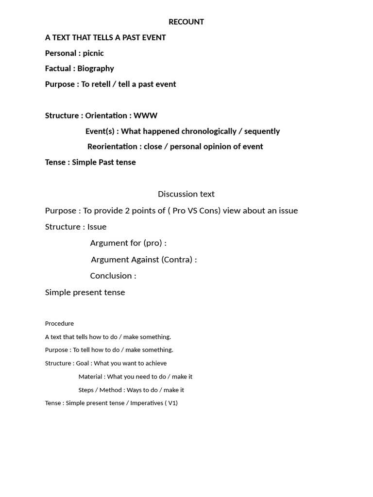 Recount | PDF