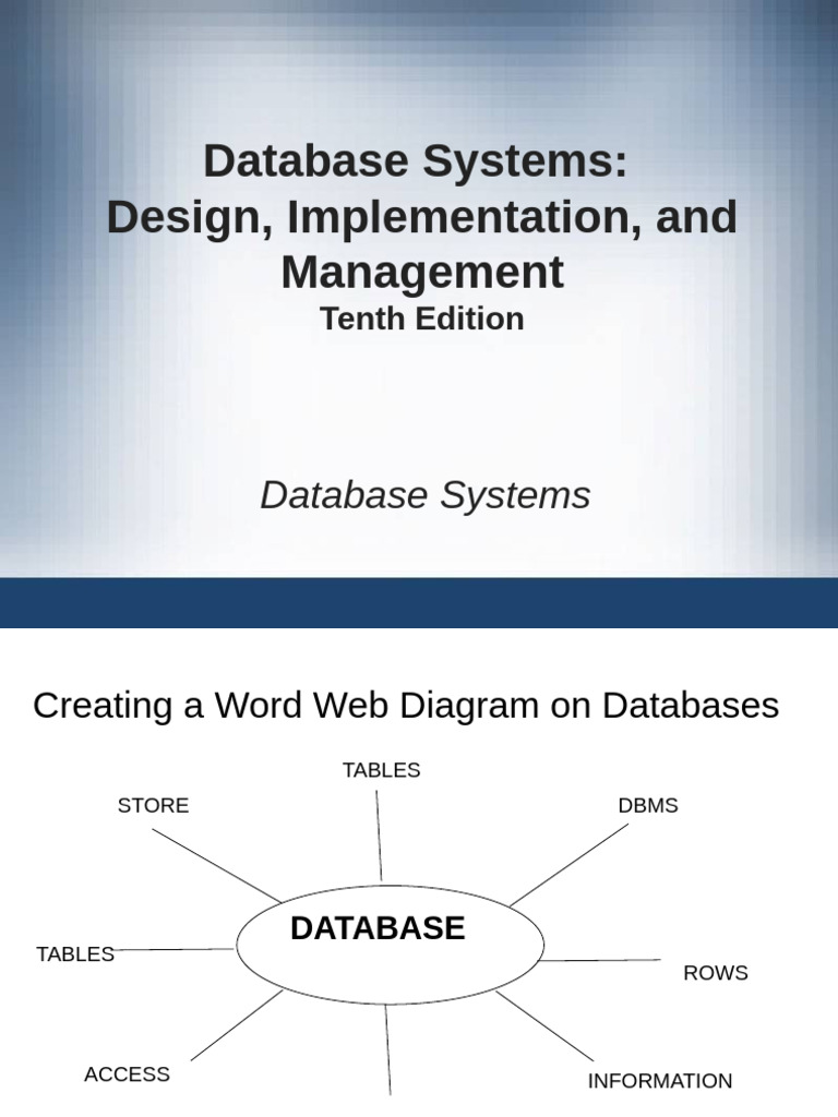 Database | PDF | Databases | Data Model