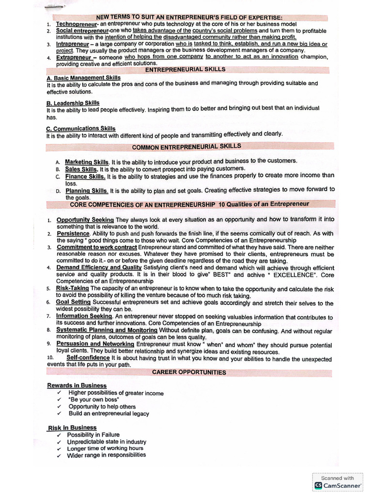 Entrep 2 | PDF