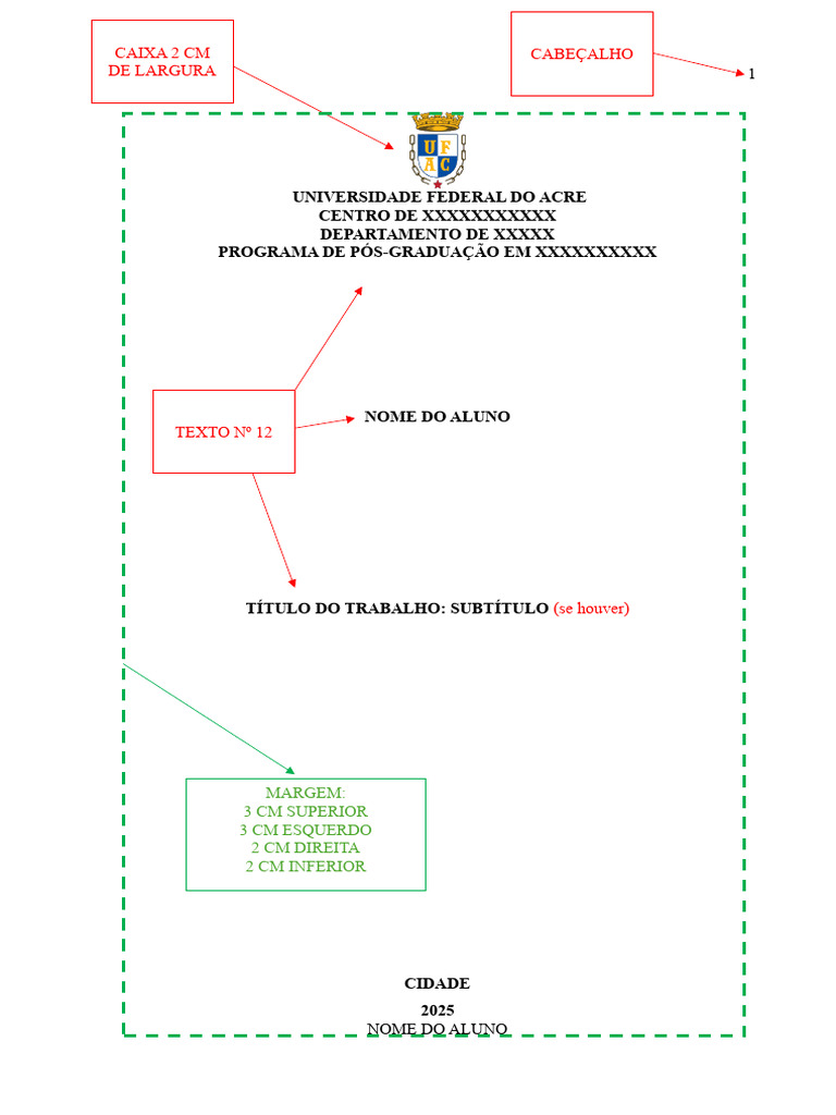 Modelo Trabalho Academico | PDF