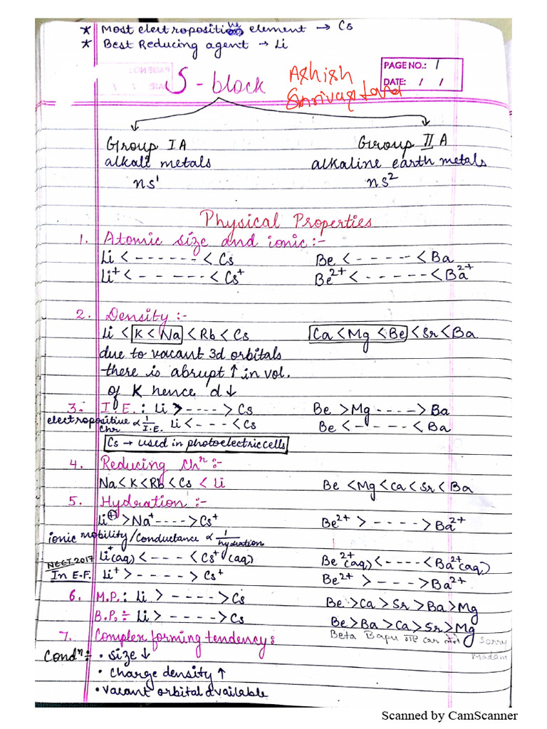 S Block | PDF
